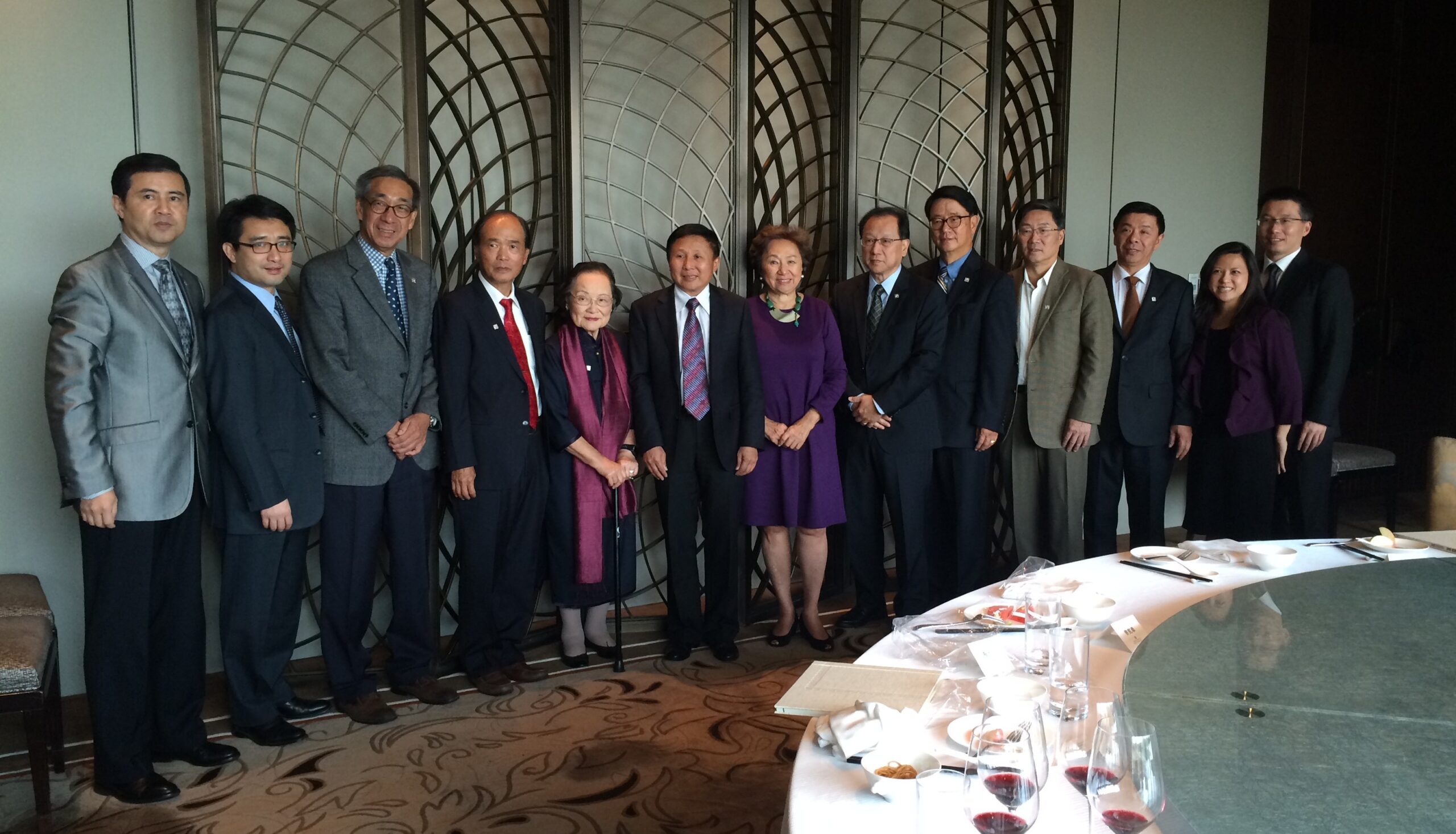 C100 Members Delegation Meets with Director of the Shanghai Overseas ...